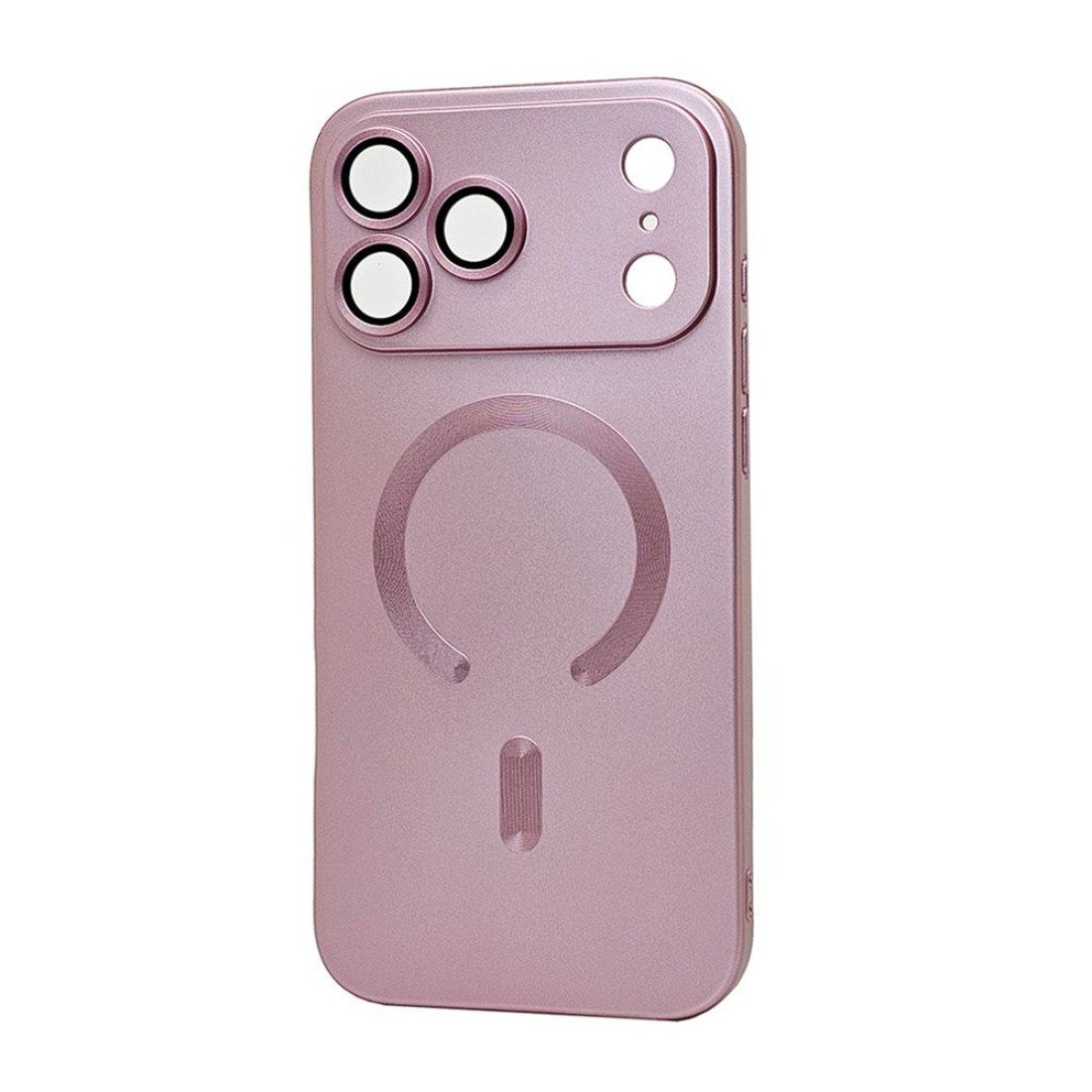 Metallic Magsafe TPU Case for iPhone 17 Pro (pink)